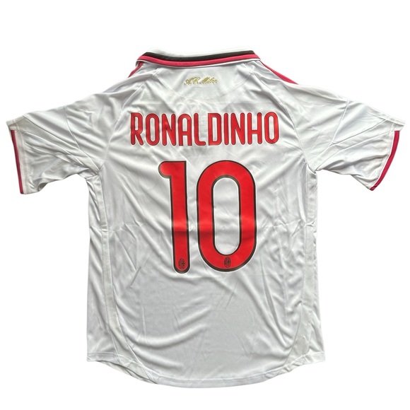 adidas | Shirts | 90 Ac Milan Away Kit Ronaldinho Soccer Football ...